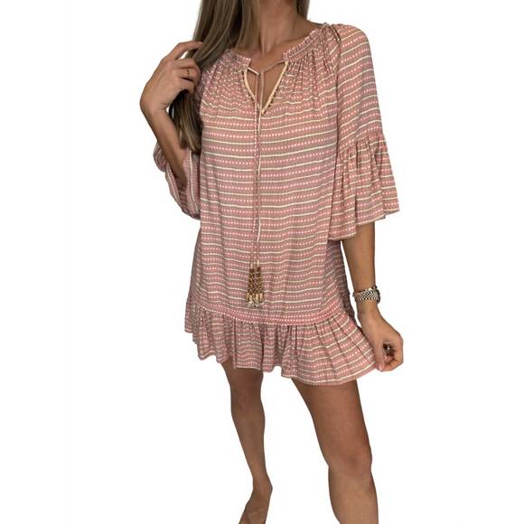 Skemo | Dresses | New Skemo Destin Tulum Dress In Coral | Poshmark